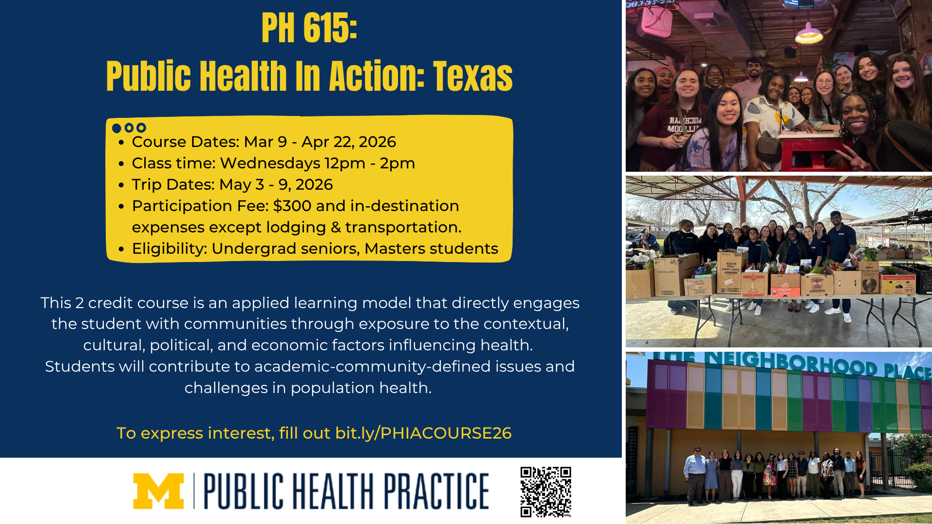 Calendar of Events | University of Michigan School of Public Health