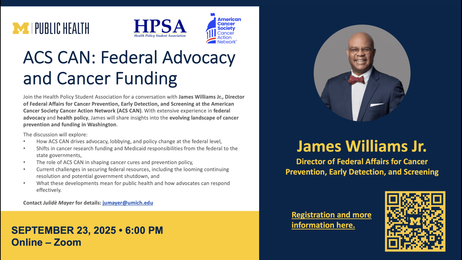 HPSA | American Cancer Society Cancer Action Network: Federal Advocacy ...